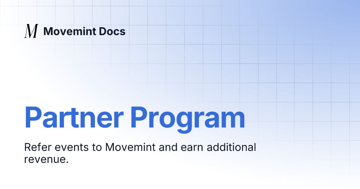 Partner Program | Movemint Docs